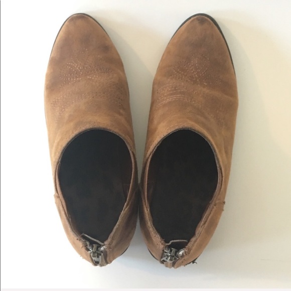 Target | Shoes | Target Faux Suede Anklet Boots Brown Size 4 Kids ...